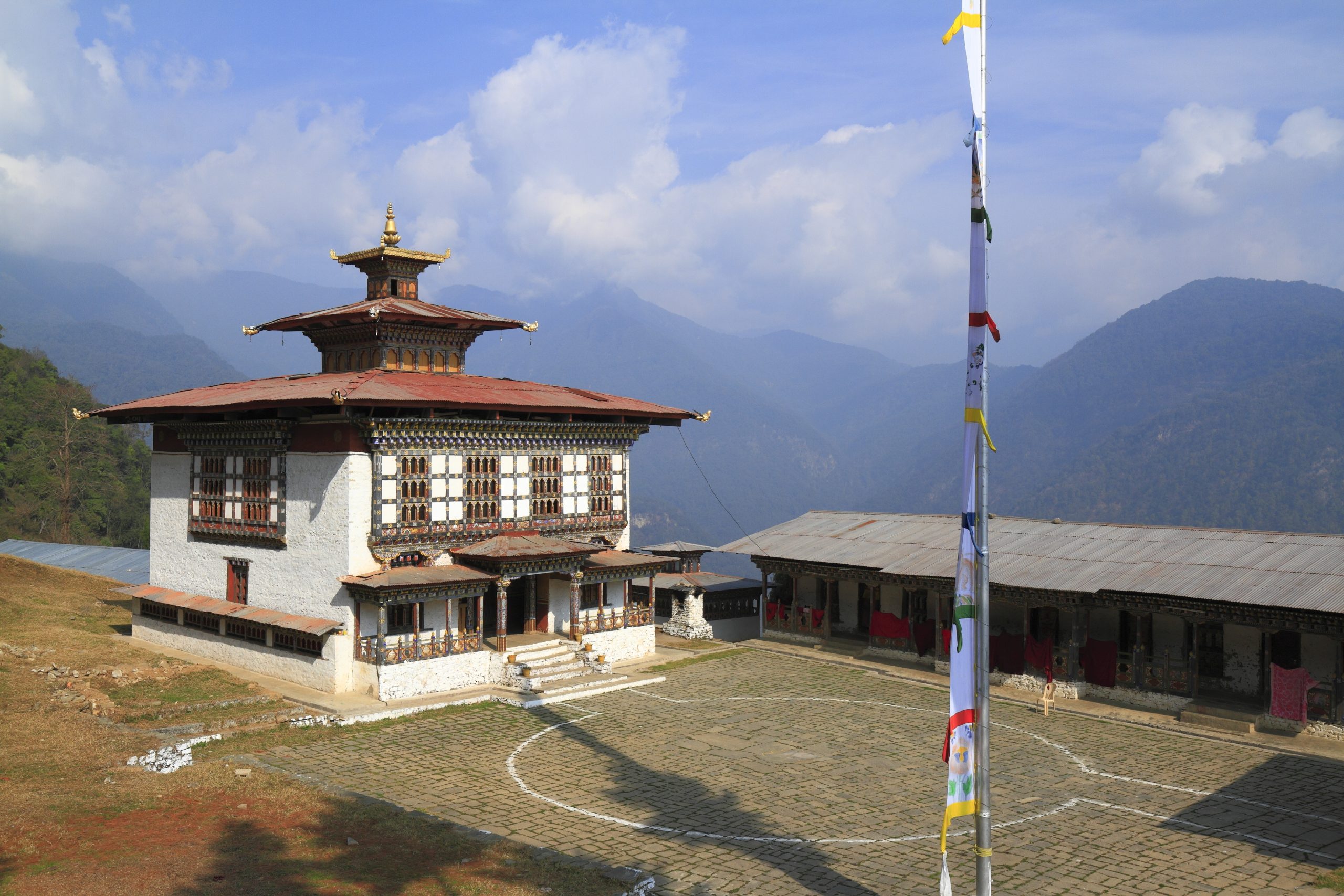Présentation de Mongar Dzong dans le Sud-Est - Bhoutan Roads